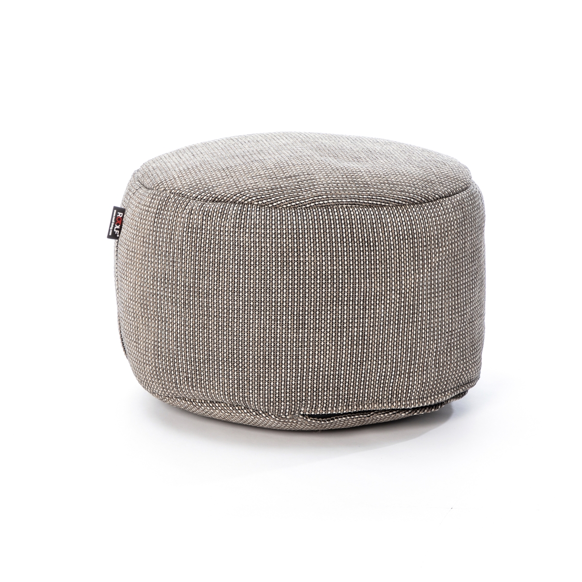 DOTTY Round Pouf Ø 70 cm Grau